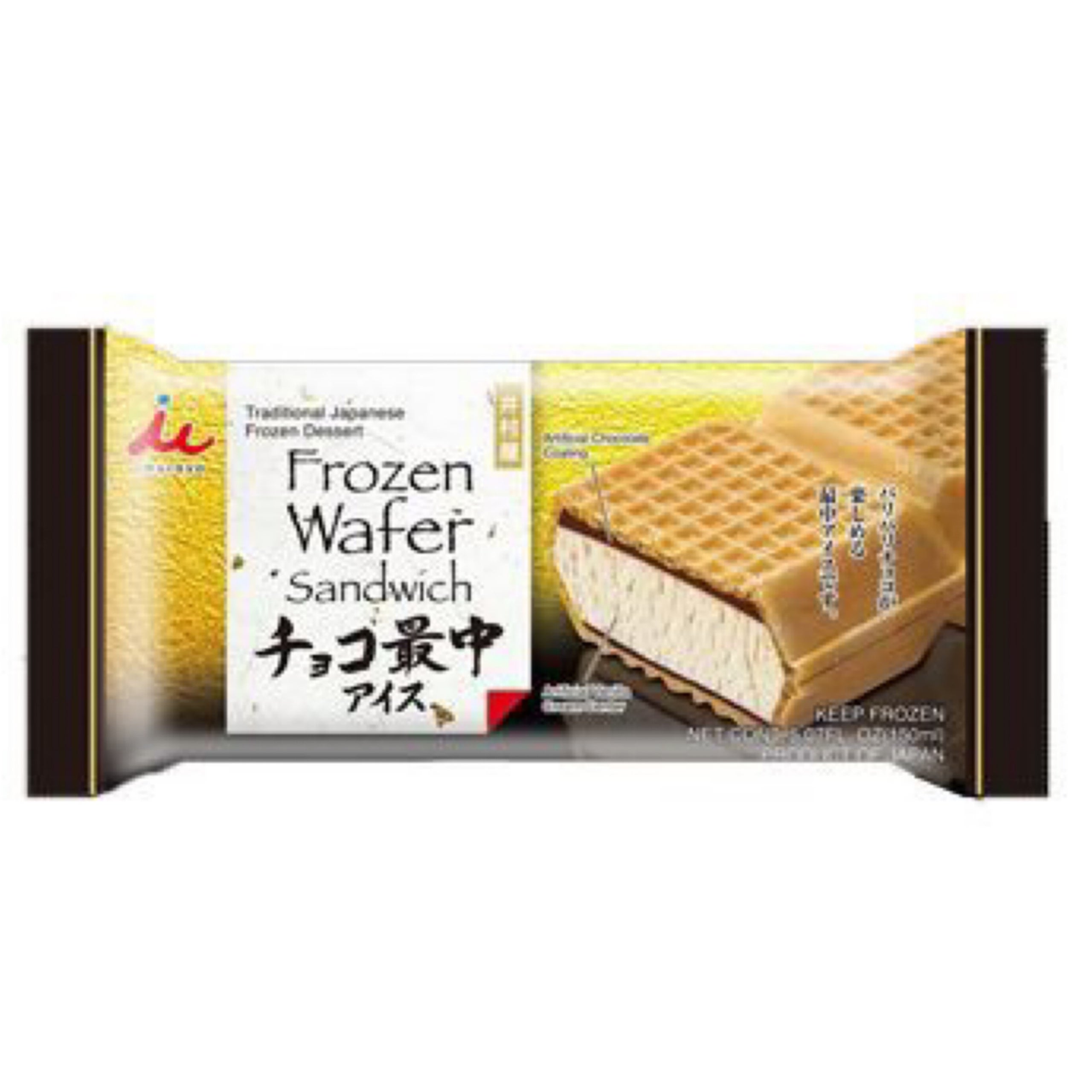 Imuraya Frozen Wafer Sandwich 5.07oz Vanilla with Chocolate | Otaku ...